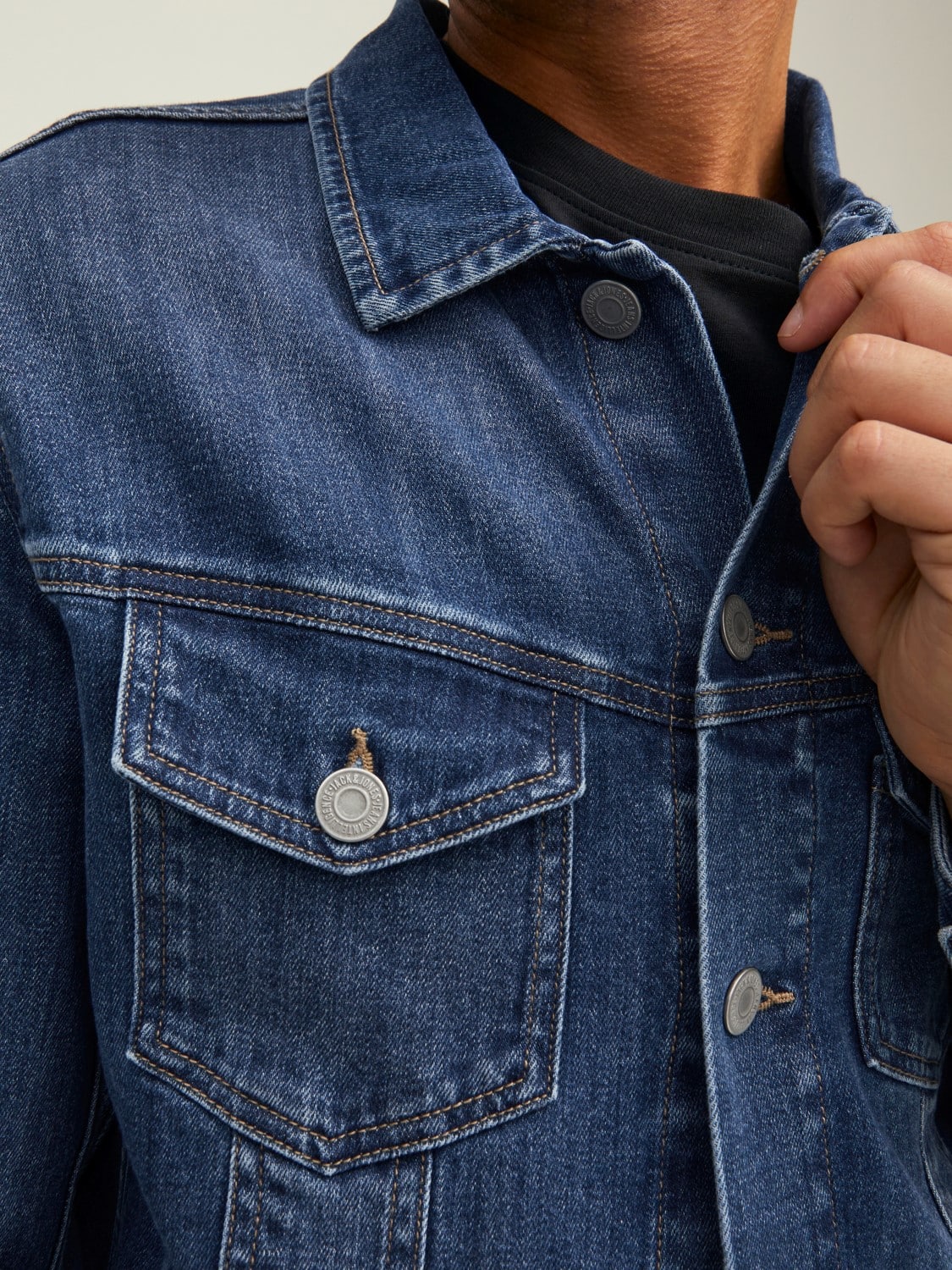 Jack & Jones Alvin Jacket Denim - Hyper Shops