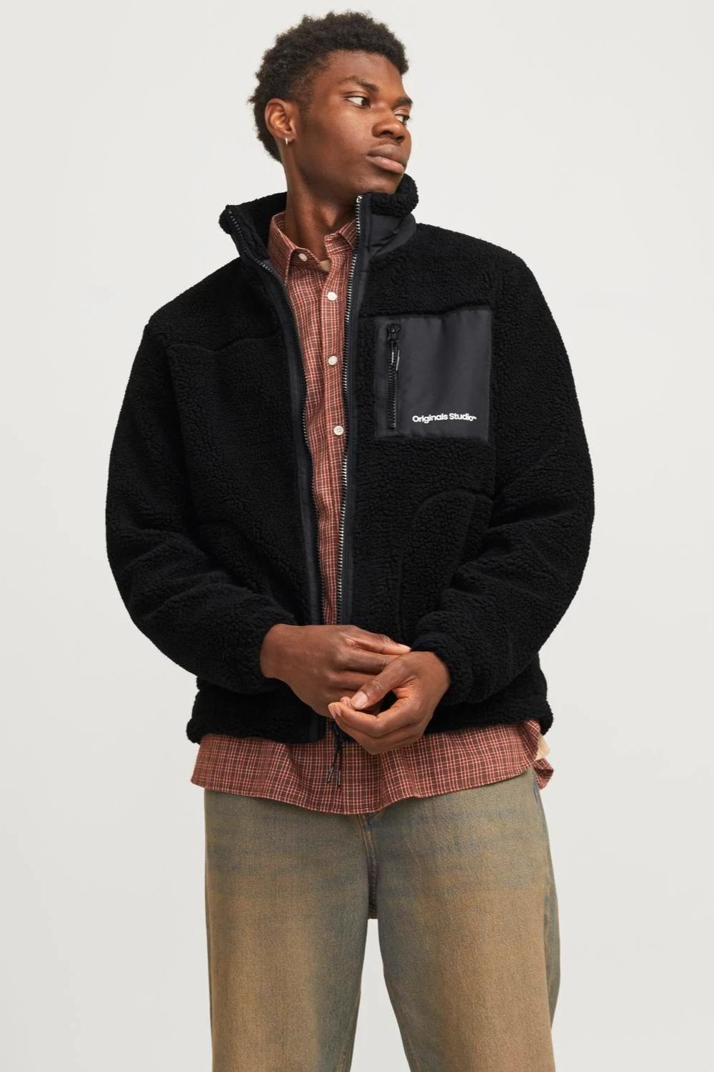 Jack & Jones Vesterbro Teddy Jacket - Hyper Shops
