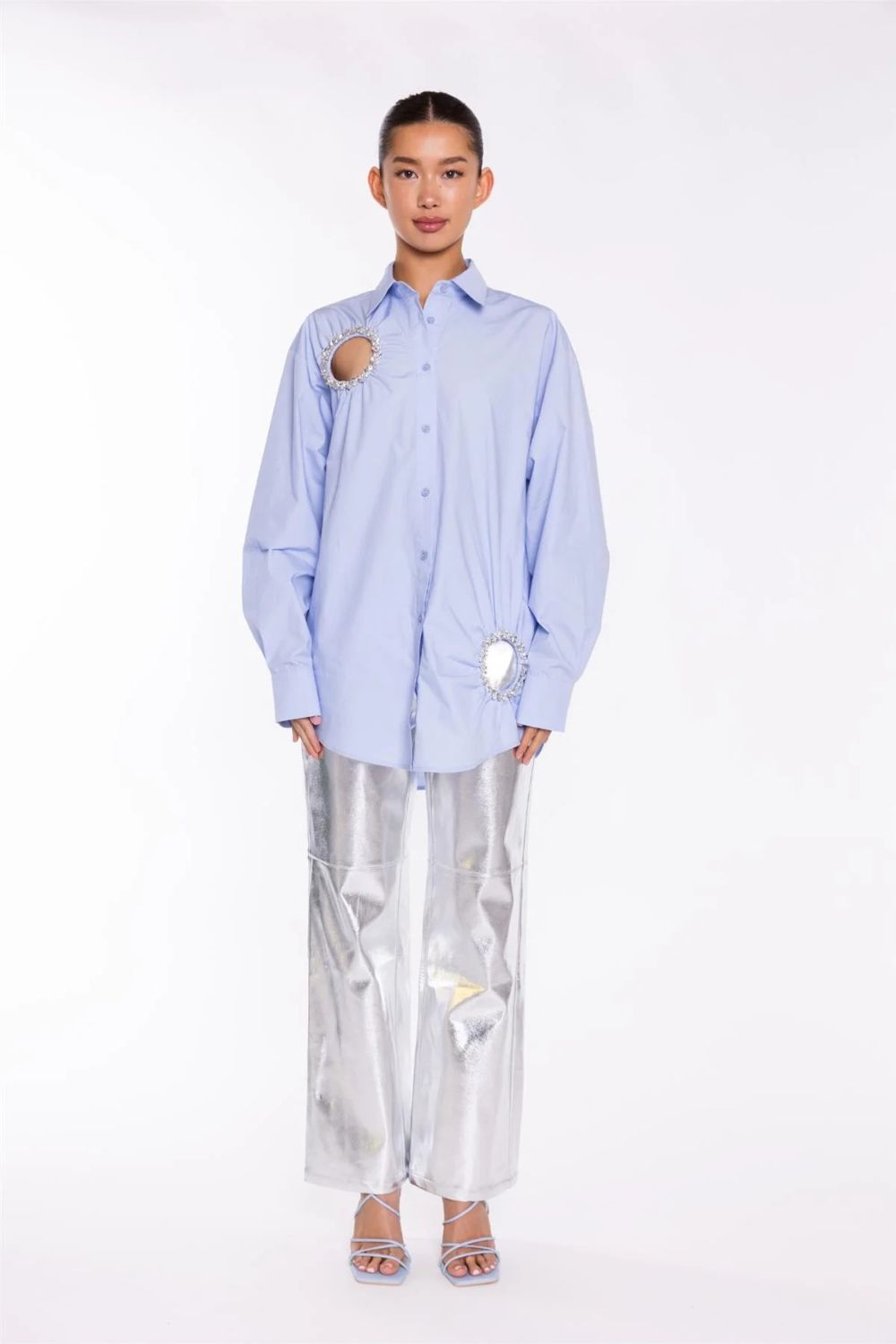Glamorous Shirt Strass - Hyper Shops