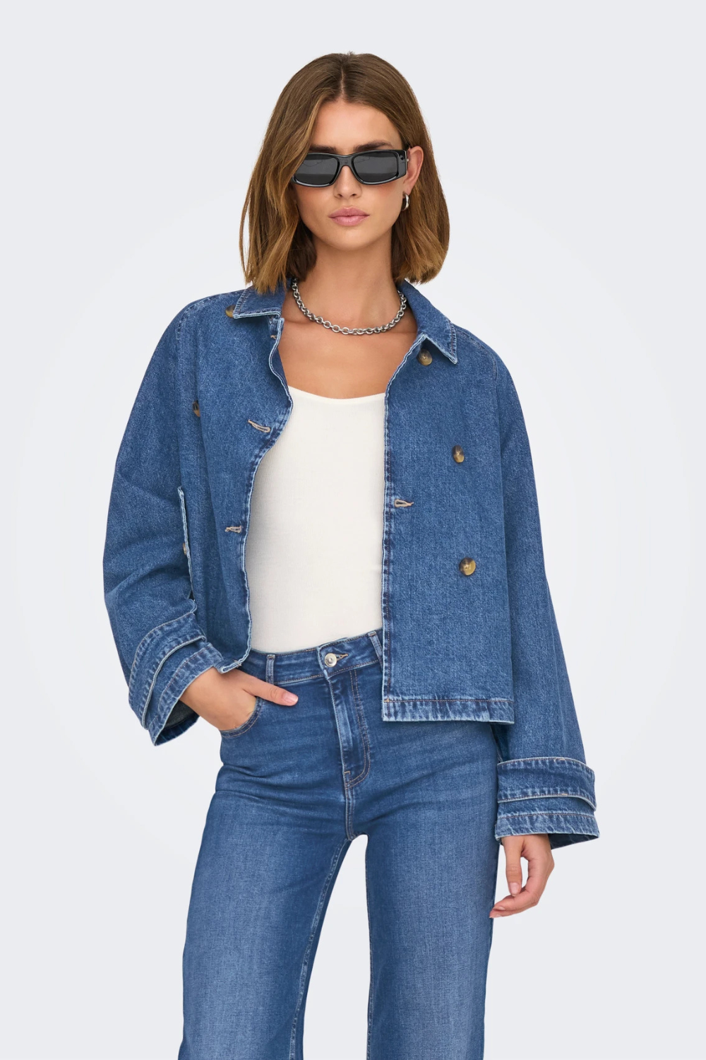 Only April Denim Jacket - Hyper Shops